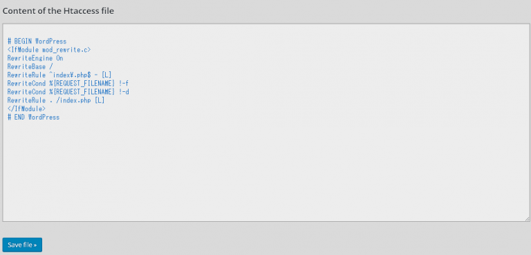 管理画面上から.htaccessを編集することができるWordPressプラグイン「WP Htaccess Editor」 | TechMemo