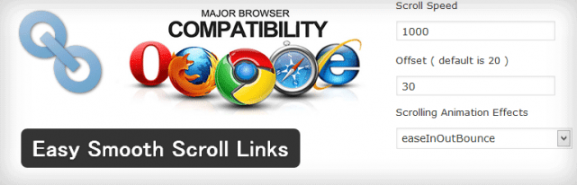 ページ内リンクをスルスルッと滑らかにスクロールさせるWordPressプラグイン「Easy Smooth Scroll Links」 | TechMemo
