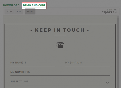 様々なフォームデザインとサンプルコードがまとめられている「77 CSS Forms」 | TechMemo