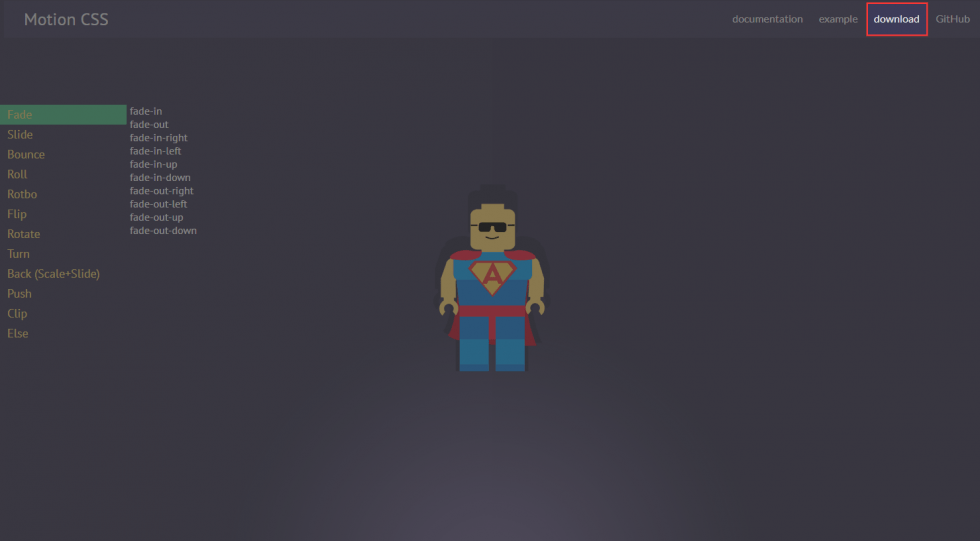 要素にアニメーションエフェクトを加えることができるCSSライブラリ「Motion CSS」 | TechMemo