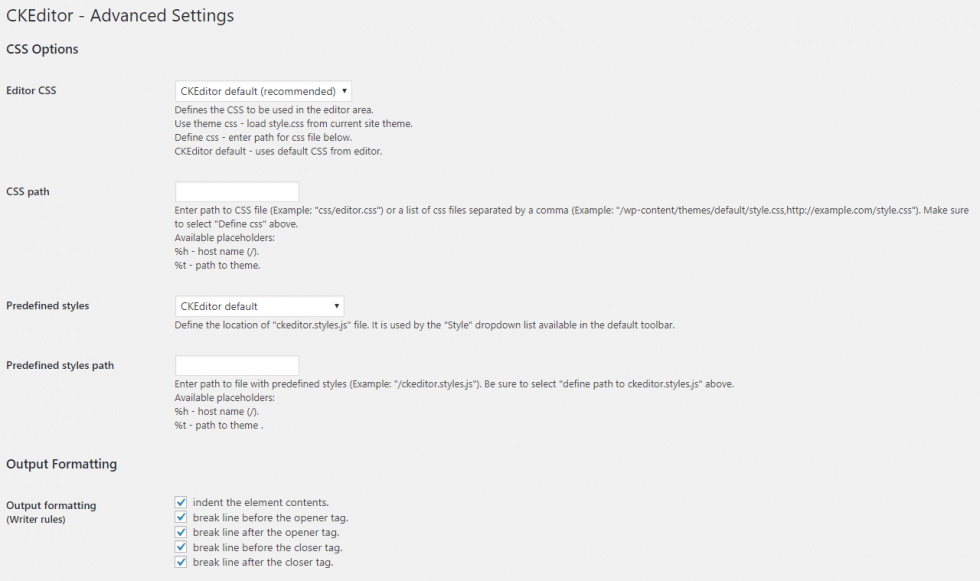 WordPressの投稿エディタを強化できるプラグイン「CKEditor for WordPress」 | TechMemo