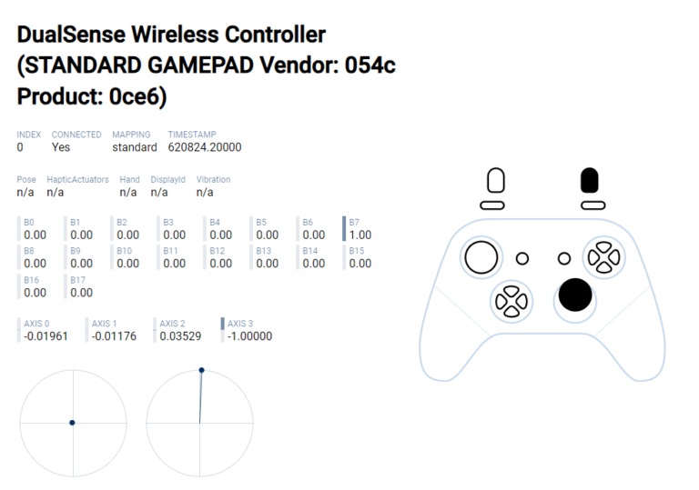 コントローラーのスティックやボタンの不調をチェックできるWebサービス「Gamepad Tester」 | TechMemo