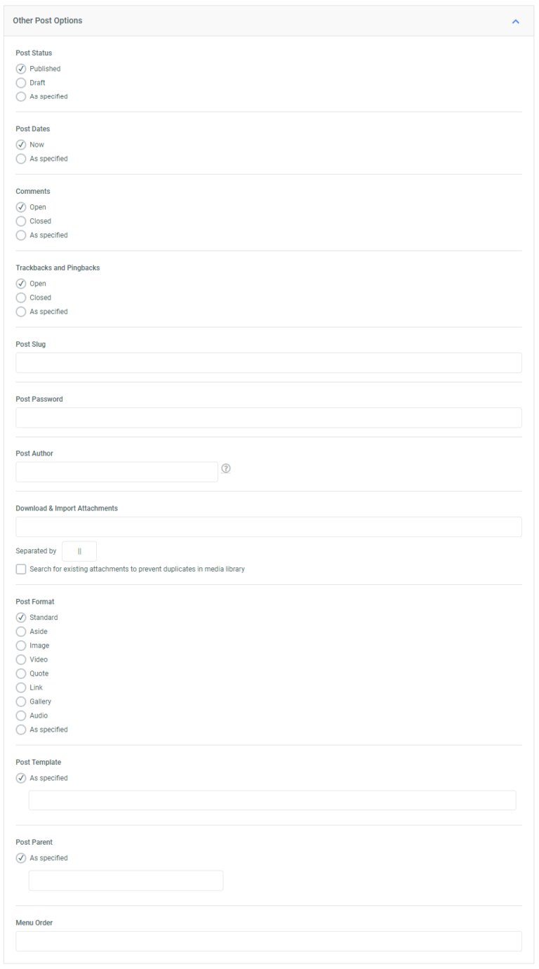 投稿をCSVやJSON形式でエクスポート・インポートできるWordPressプラグイン「WP Import Export Lite」 | TechMemo