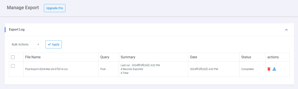 投稿をCSVやJSON形式でエクスポート・インポートできるWordPressプラグイン「WP Import Export Lite」 | TechMemo